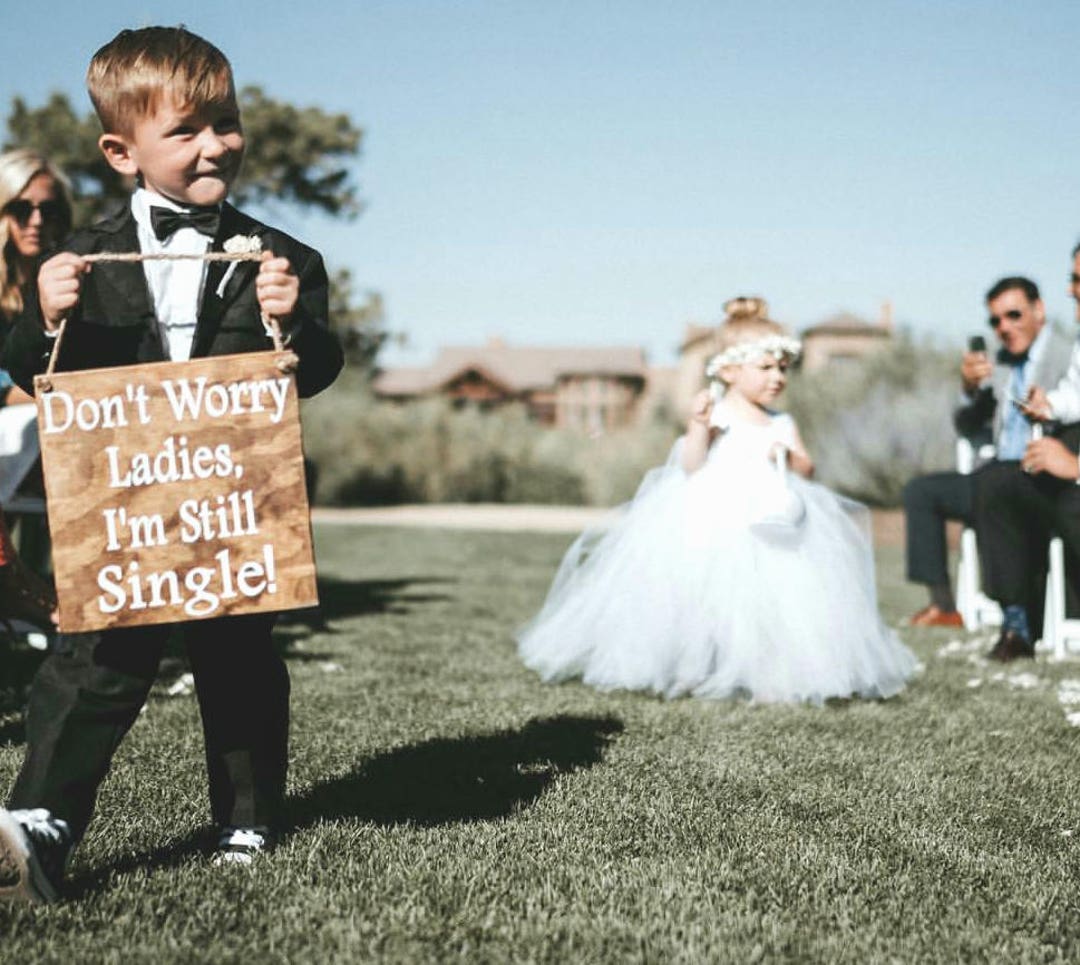 Ring Bearer Signs/ Ringbearer Sign/flower Girl Signs/wedding Entrance ...