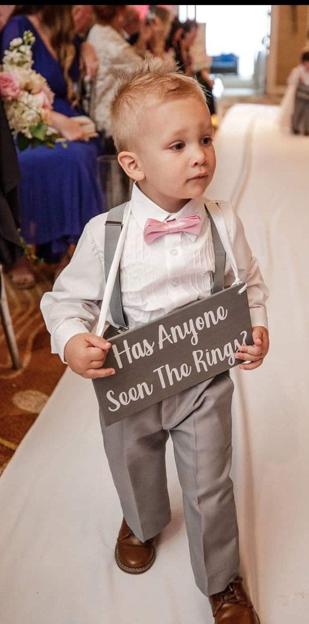 Custom Ring Bearer Signs/ringbearer Sign/flower Girl Sign/wedding ...