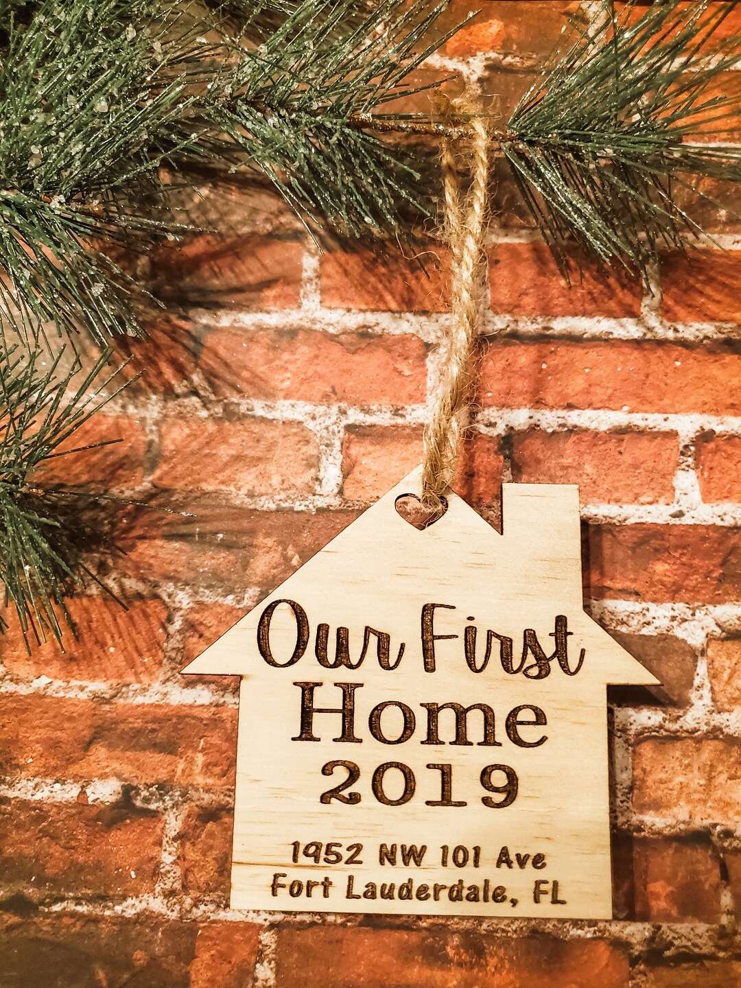 First Home Ornament/first Home Gift/housewarming Gift/our First ...