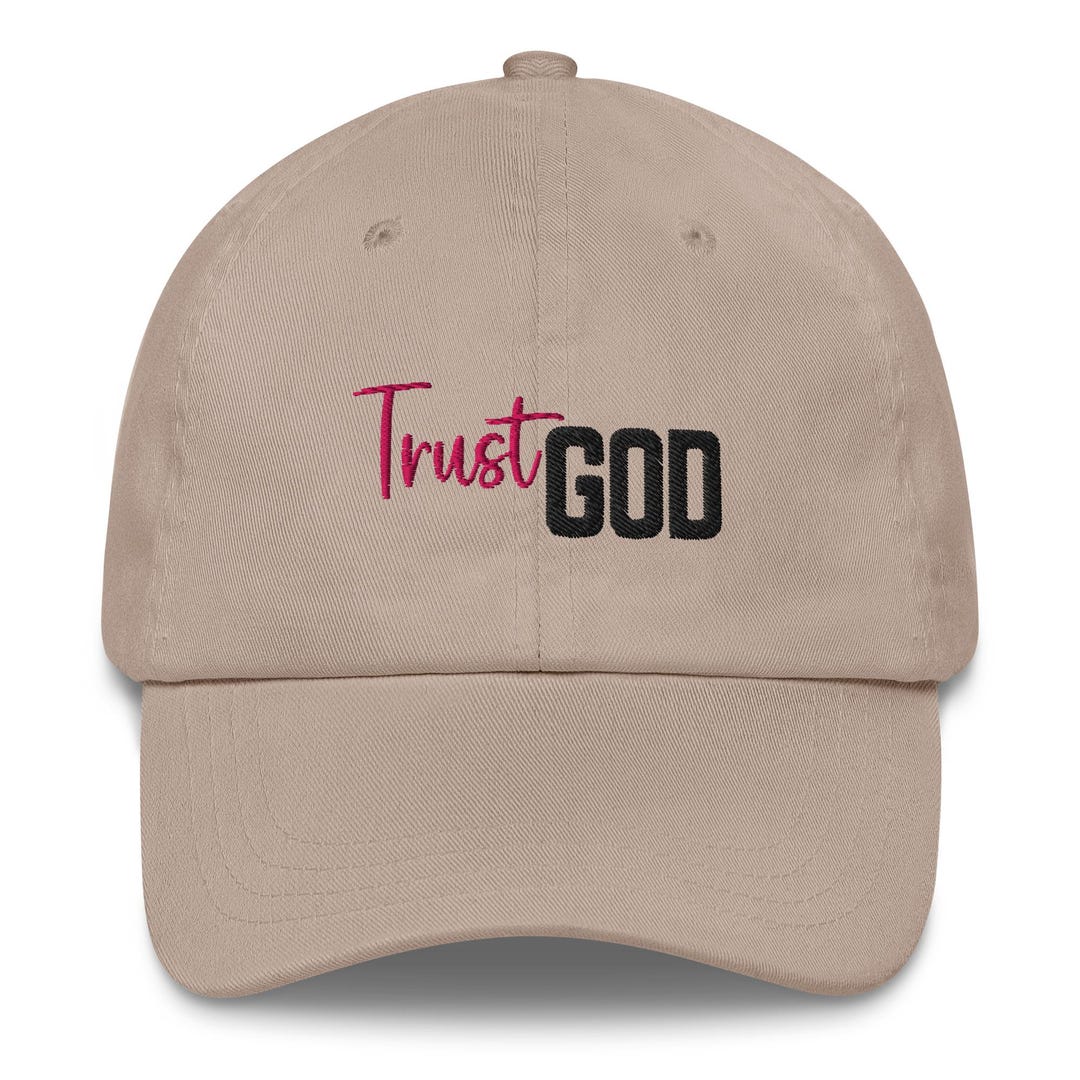 Trust God Hat, Embroidered Baseball Hat, Christian Gift, Christian ...
