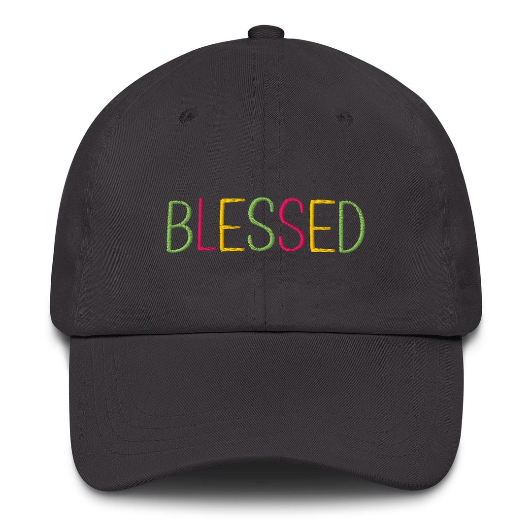 Blessed Hat, Embroidered Baseball Hat, Christian Gift, Christian ...
