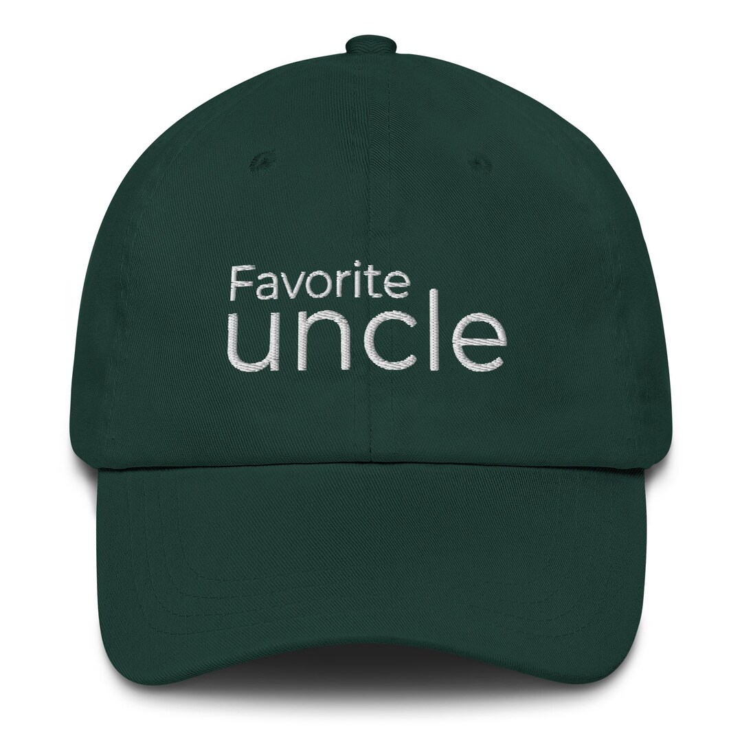 Favorite Uncle Hat, Embroidered Baseball Hat, Funny Gift for Uncle ...