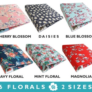 Stretch FLORAL BINDER COVER You Choose Fabric Binder Cover 3 - Etsy