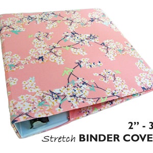 Floral Fabric Book Cover in 4 CHERRY BLOSSOMS Stretch - Etsy