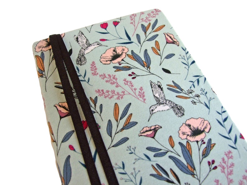 Floral Fabric Book Cover in 4