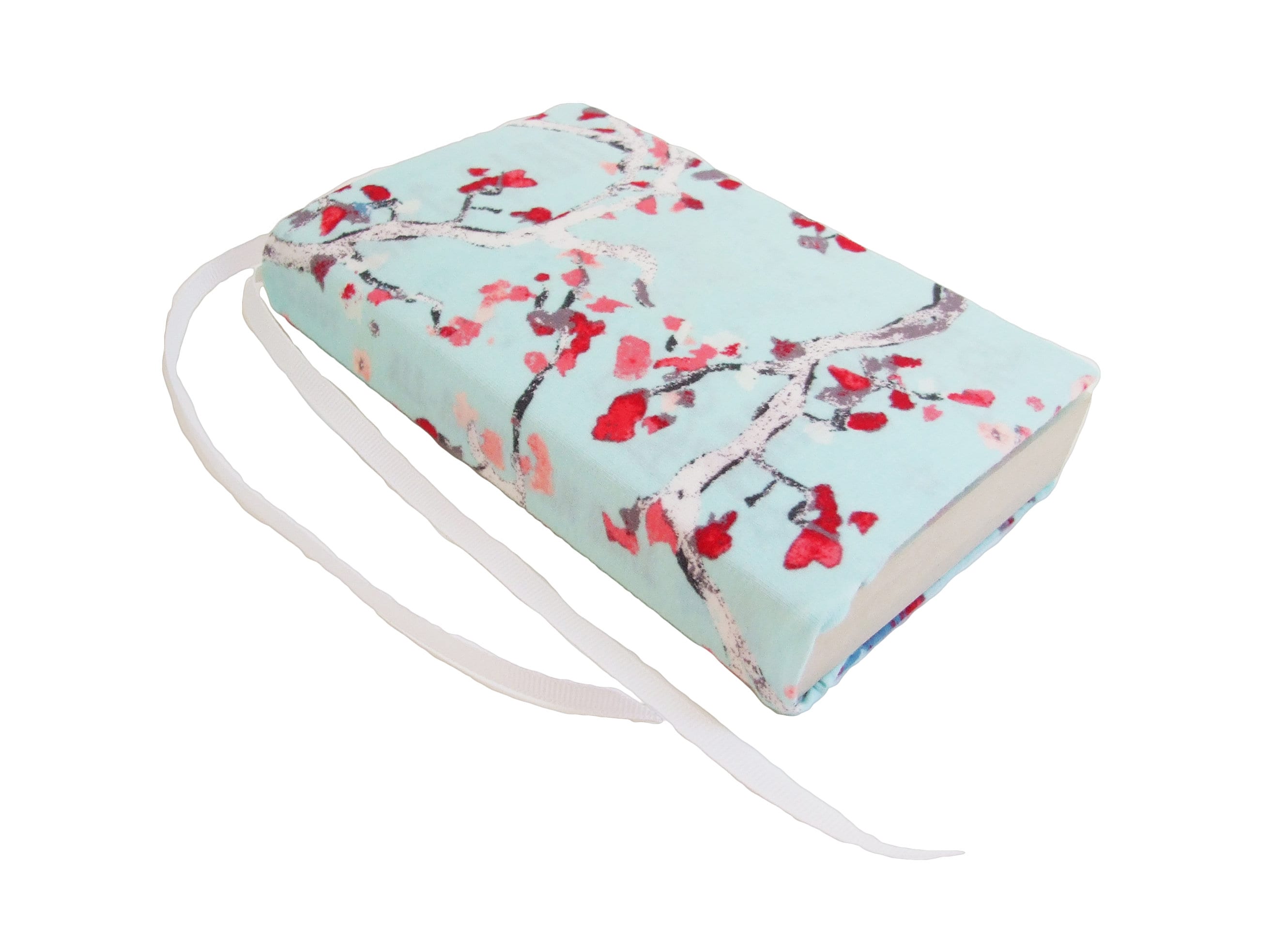 Floral Fabric Book Cover in 4