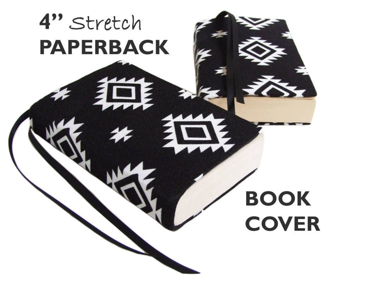 Small Book Cover Paperback Book Cover B&W SOUTHWEST 4 - Etsy