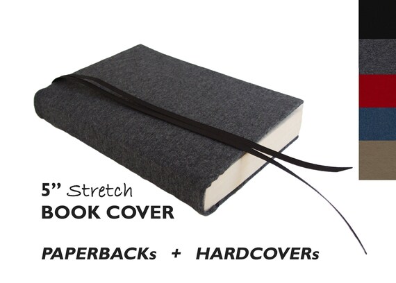 5 Stretch Fabric Book Cover for Hardcover or Paperback - Etsy