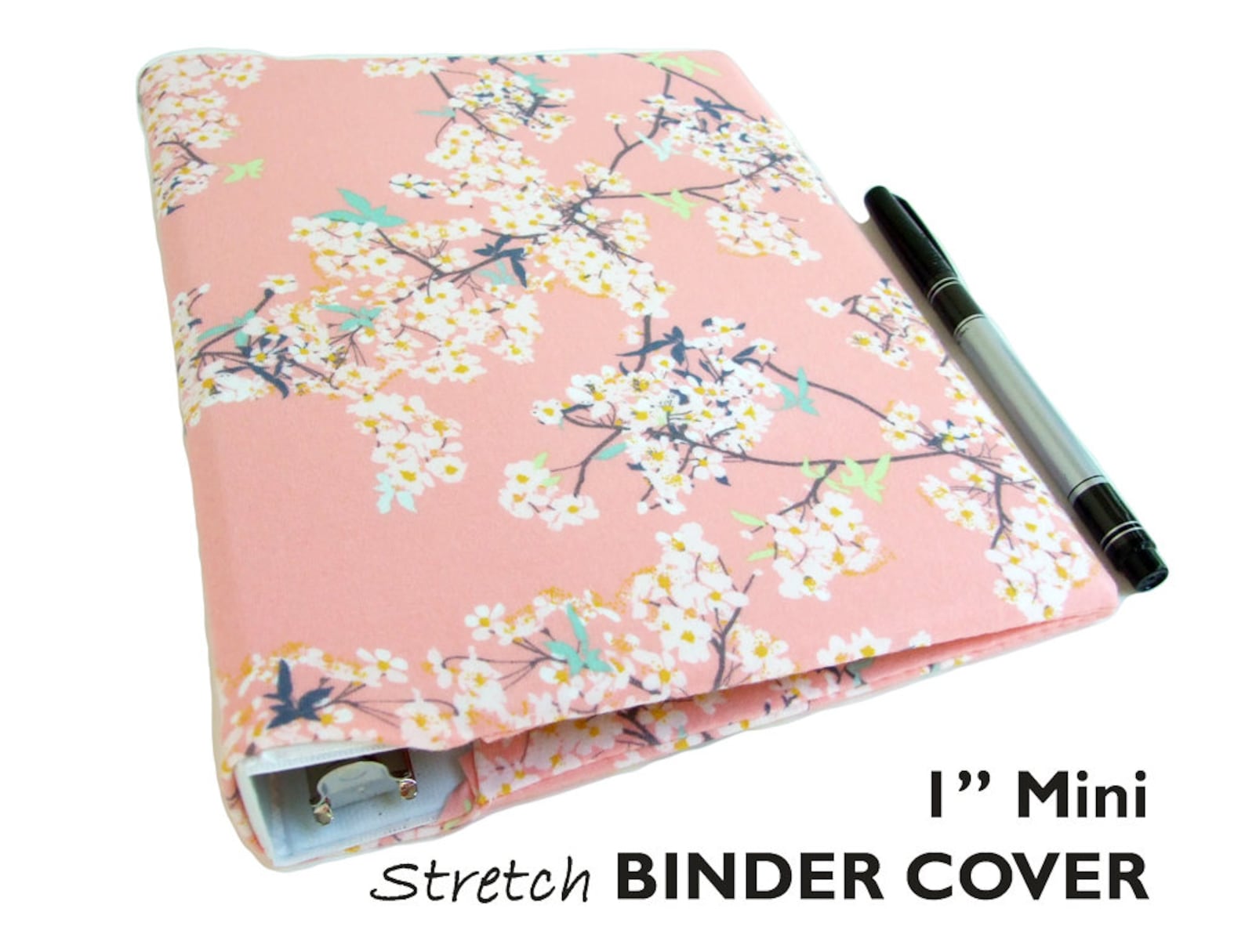 Floral Fabric Book Cover in 4 CHERRY BLOSSOMS Stretch - Etsy