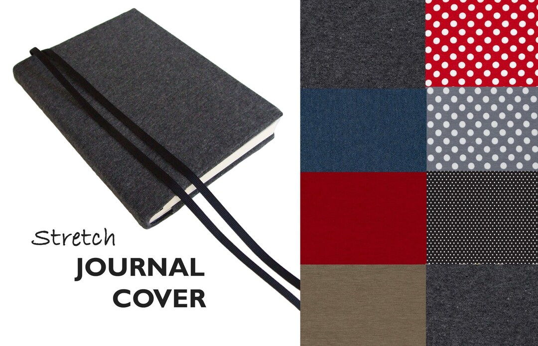 A5 Journal Cover CLASSIC COLLECTION You Choose Stretch Fabric - Etsy