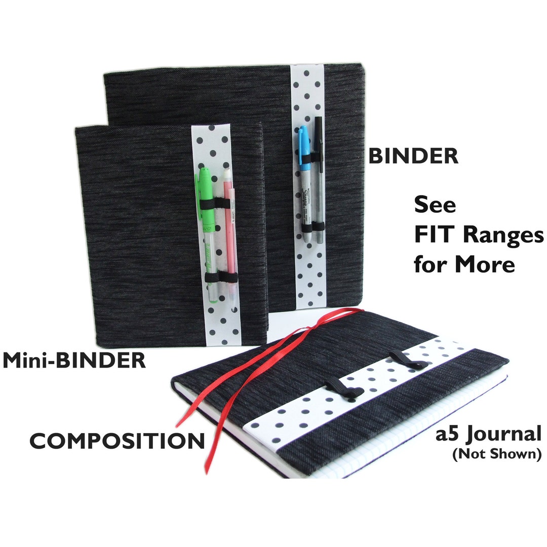 Planner Band POLKA DOTS Planner Pen Holder, Planner Accessories, Binder ...