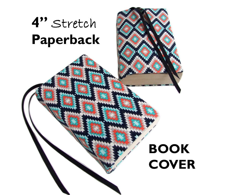 Small Book Cover Paperback Book Cover B&W SOUTHWEST 4 | Etsy