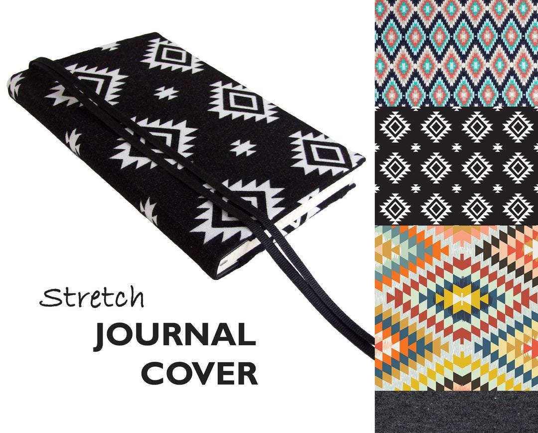 A5 Journal Cover A5 Notebook Cover SOUTHWEST Stretch Fabric - Etsy