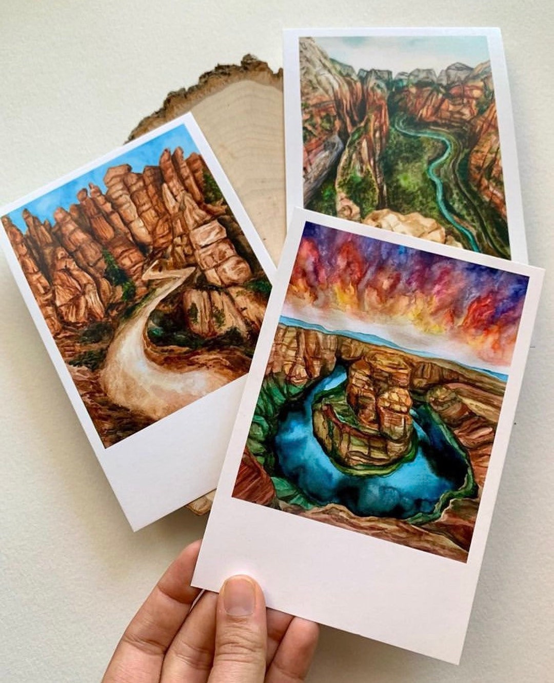 National Park Postcard Pack Bryce Canyon Grand Canyon & - Etsy