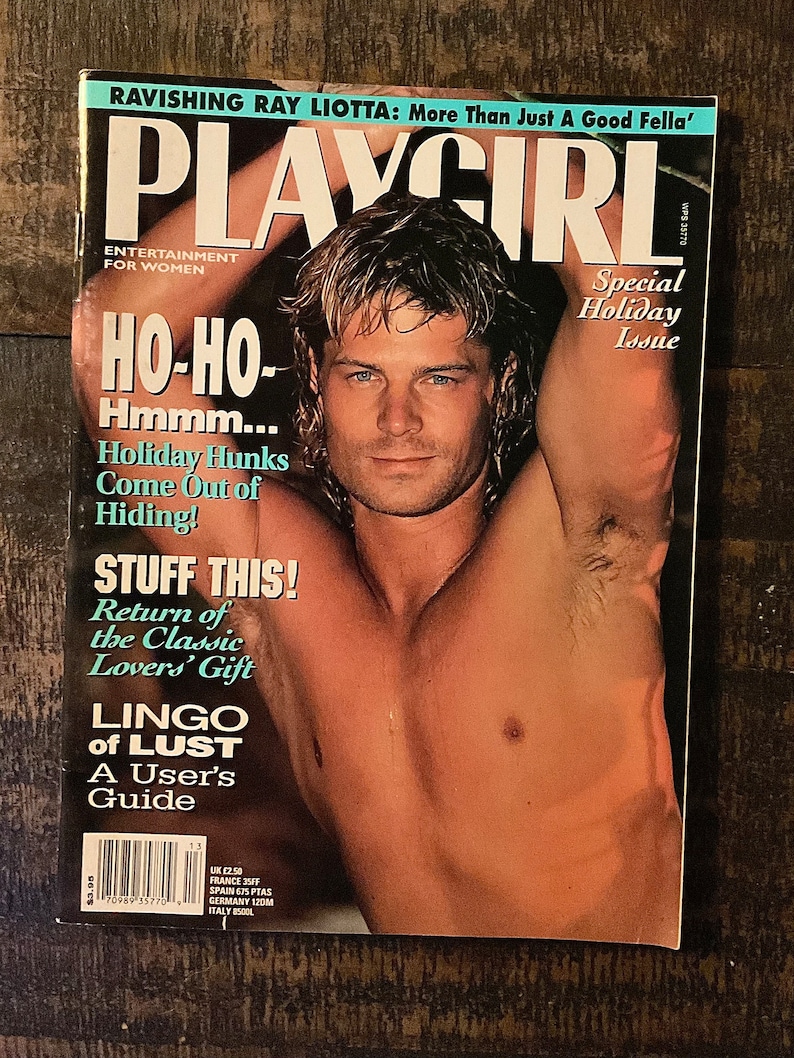 Vintage Playgirl 1990 - Etsy