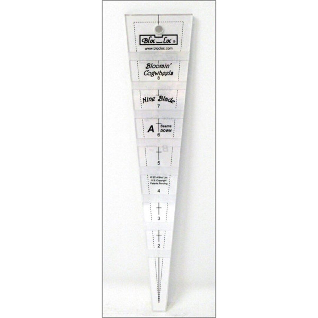9 Blade Ruler Set 10 Degree Angle - Etsy UK
