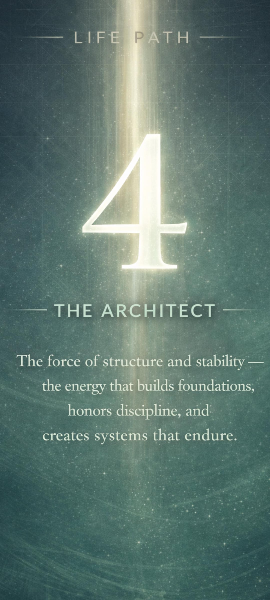 Life Path 4 Phone Wallpaper • Numerology Wallpaper • Digital Download ...