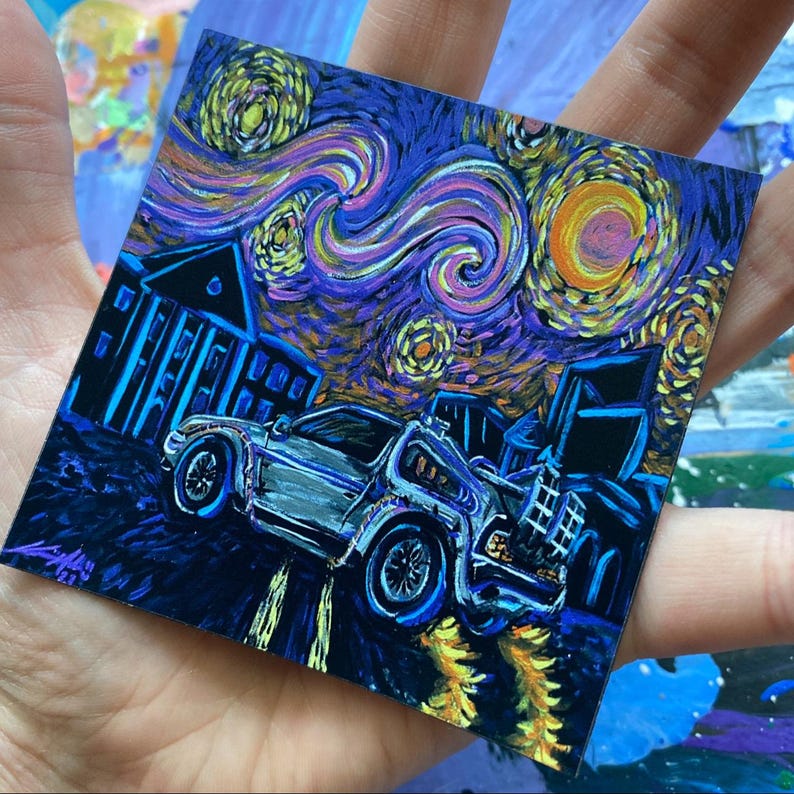 Starry Future, by Korrine Maher, Fanart, Mashup, Starry Night, Classic ...