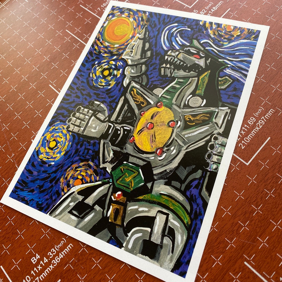 Starry Dragon, Green Ranger, Tommy, Parody Art, Mashup Art, Art Print ...