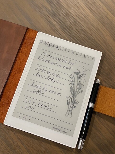 Supernote Nomad A6X2 Sticky Note and Decorative Pages Templates - Etsy