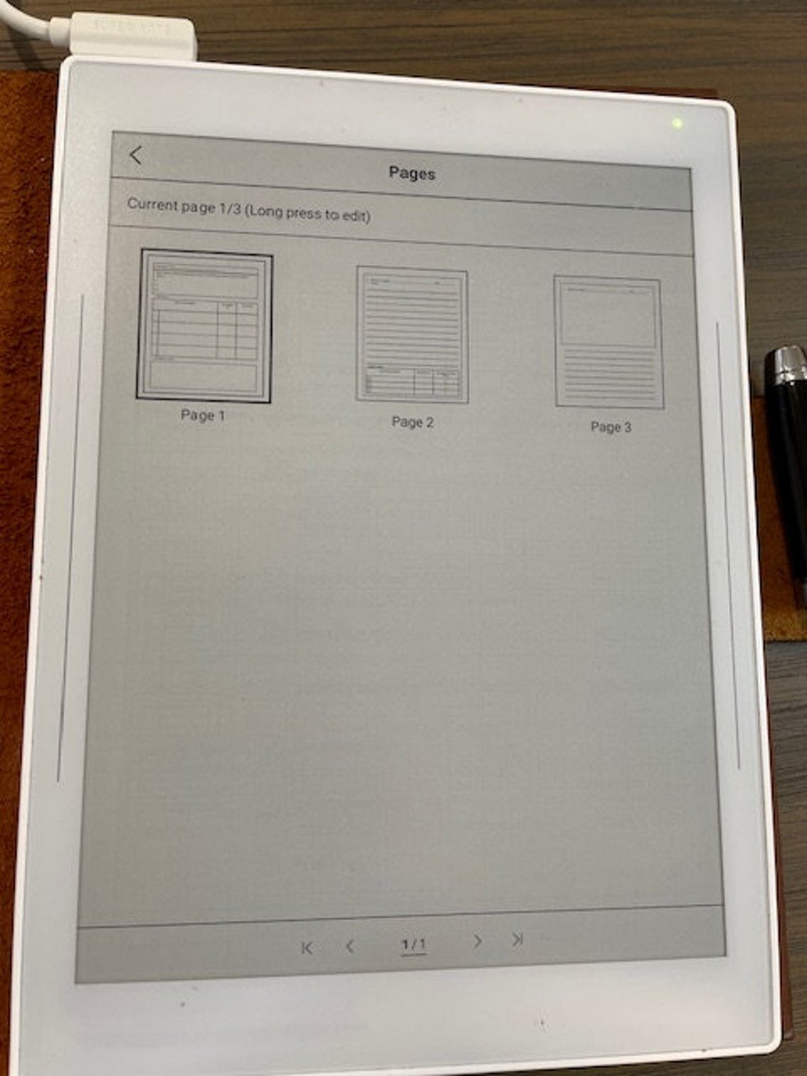 Supernote Nomad A6X2 Meeting Notes Template or Subject Notes - Etsy