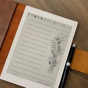 Supernote Nomad A6X2 Sticky Note and Decorative Pages Templates - Etsy