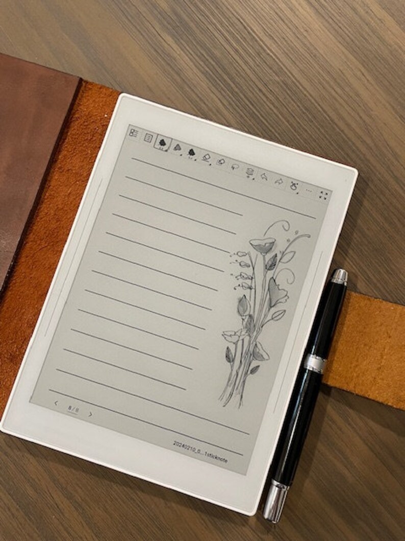 Supernote Nomad A6X2 Sticky Note and Decorative Pages Templates - Etsy