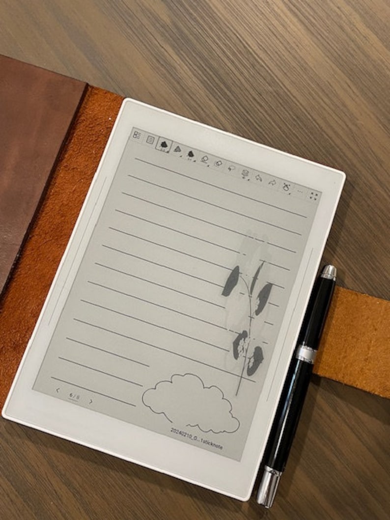 Supernote Nomad A6X2 Sticky Note and Decorative Pages Templates - Etsy