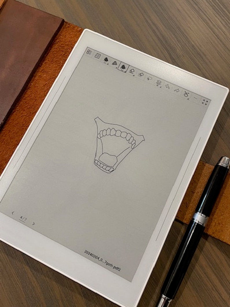 A6 Paper Size Finish the Drawing Doodling Templates Great for Supernote ...