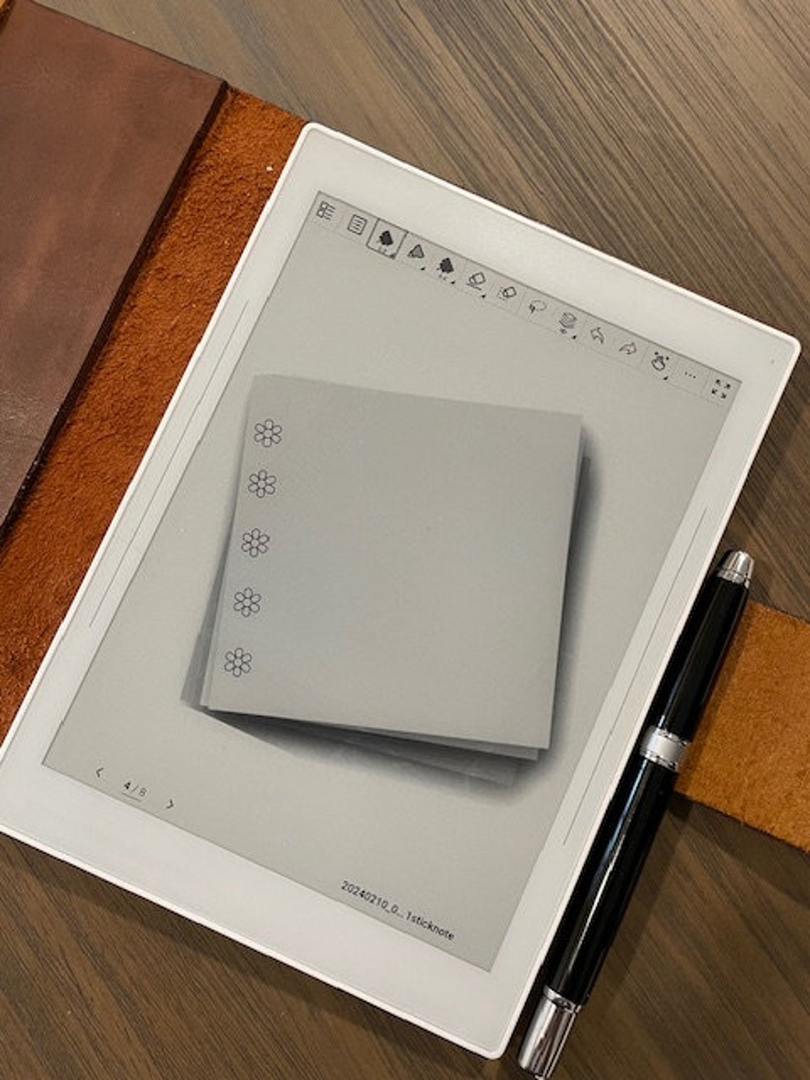 Supernote Nomad A6X2 Sticky Note and Decorative Pages Templates - Etsy