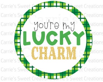 Printable Lucky Charm Gift Tags St Patrick's Day Gift - Etsy