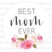 Best Mom Ever Printable Gift Tags- Happy Mother's Day- Instant Digital ...