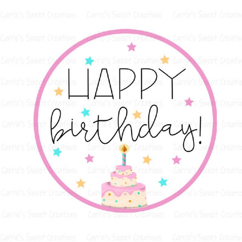 Happy Birthday Tags - Etsy