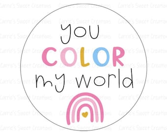 You Color My World | Etsy