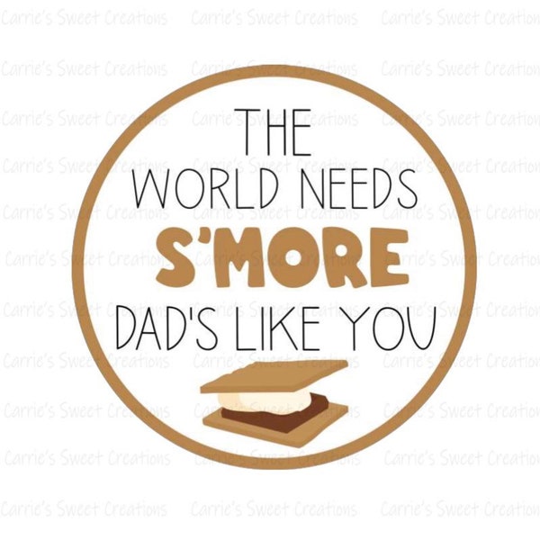 Smores Tag - Etsy