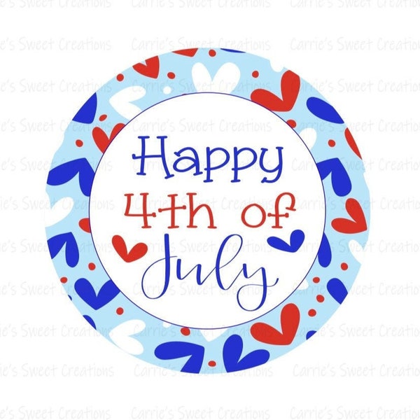 Fourth of July Stickers - Etsy