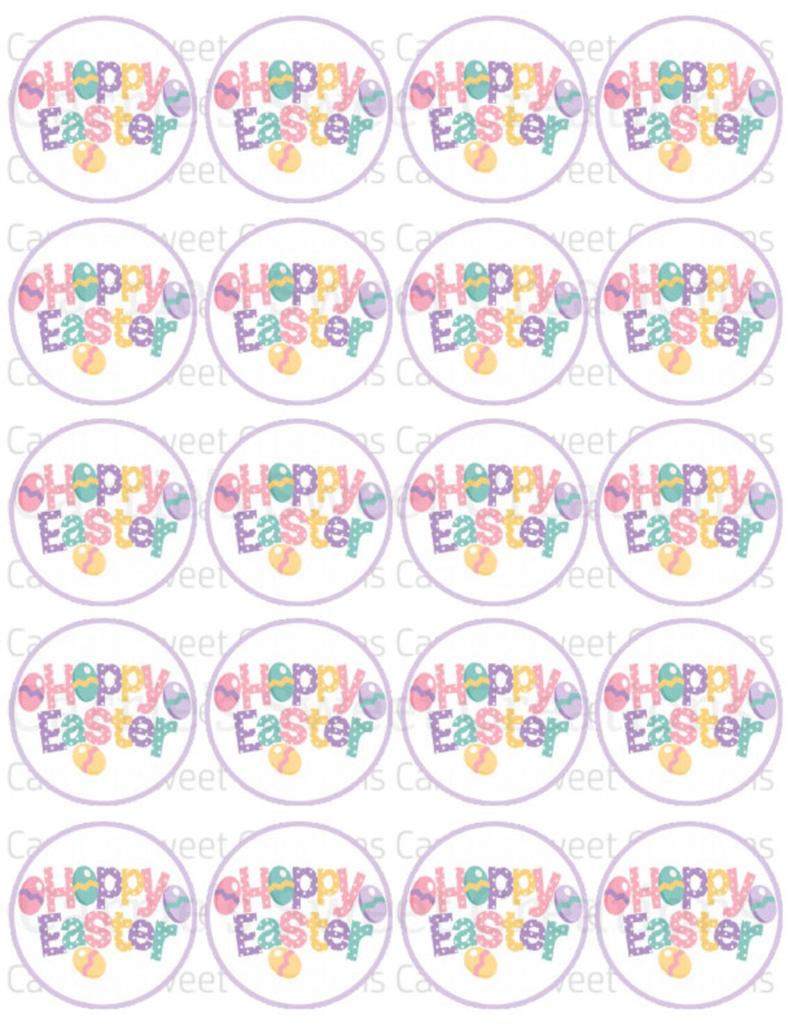 Happy Easter Printable Gift Tags Hoppy Easter Tags Easter - Etsy