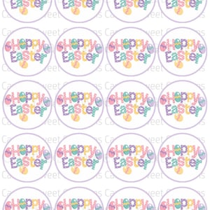 Happy Easter Printable Gift Tags Hoppy Easter Tags Easter Party ...