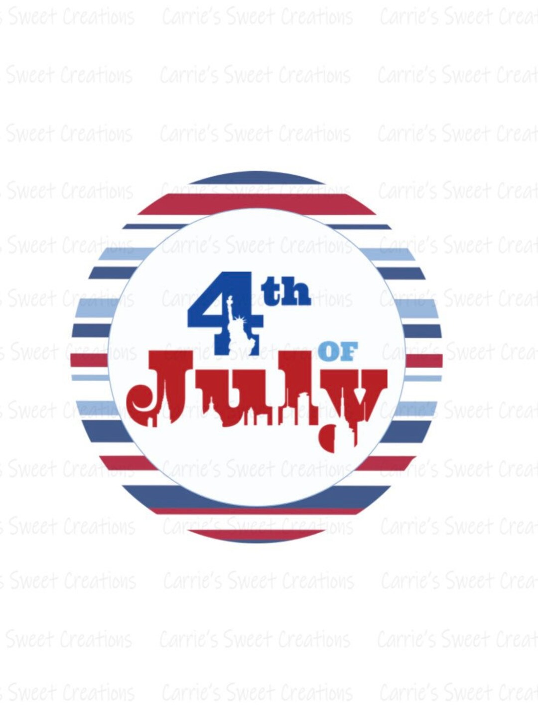 4th of July Printable- Independence Day Gift Tags- Fourth of July Tags ...