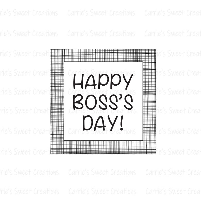 Happy Boss's Day 2" Printable Tags- Best Boss- Instant Digital Download ...