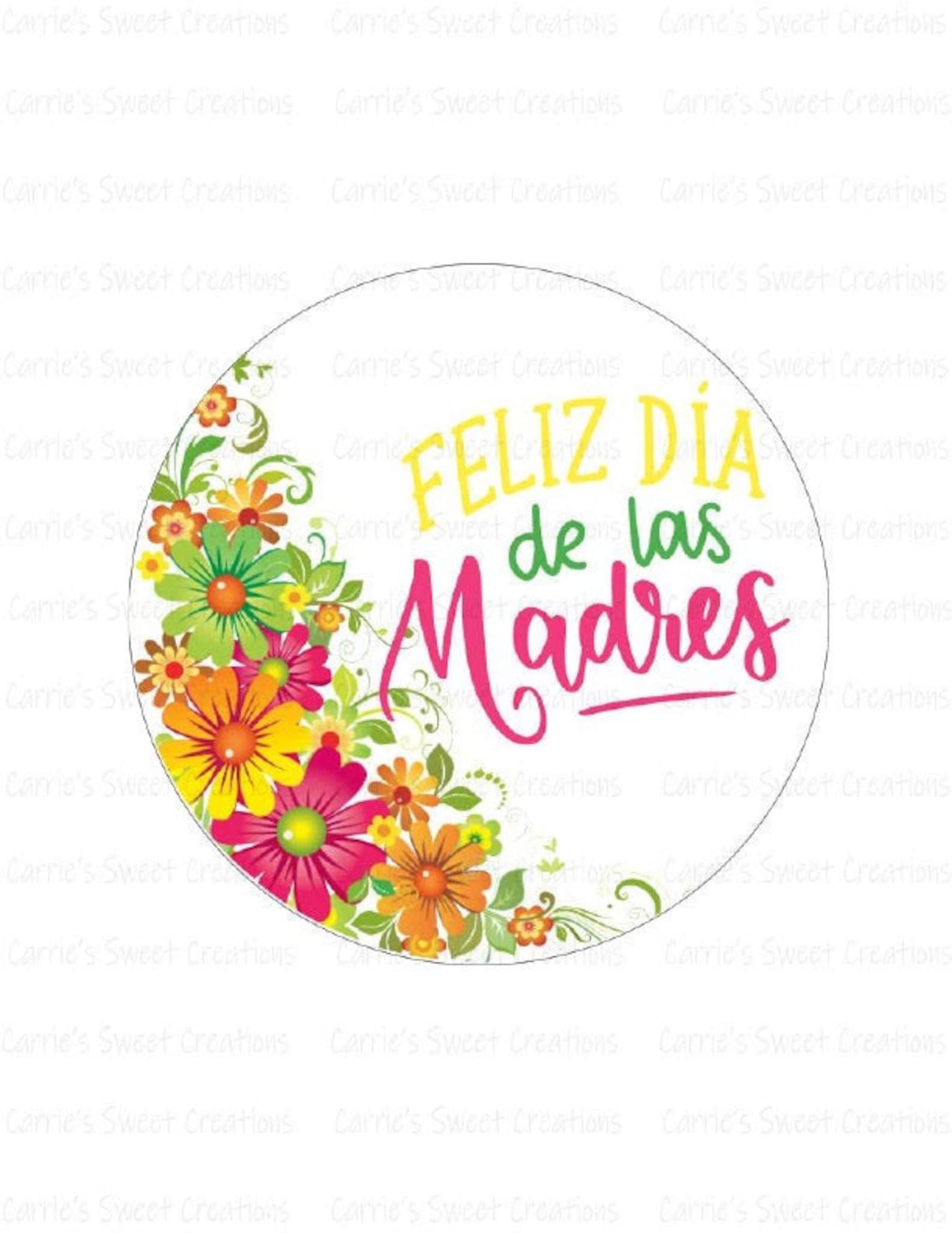 Etiquetas Imprimibles Feliz Dia de las Madres, Etiquetas Regalo Día de ...