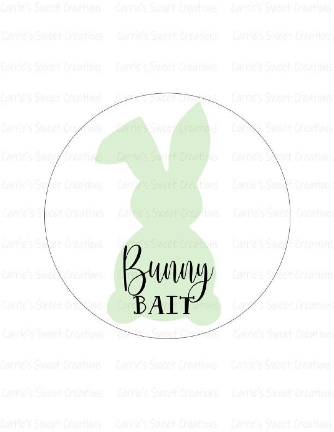 Bunny Bait Easter Printable Tags- Instant Digital Download - Etsy
