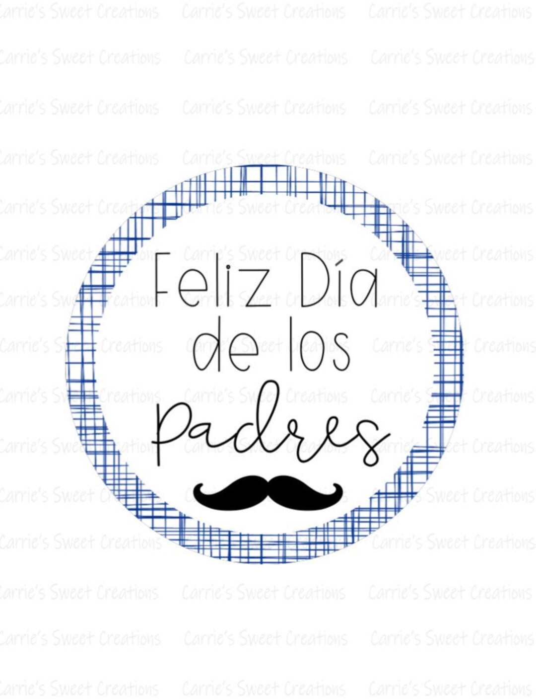 Feliz Dia De Los Padres Spanish Printable- Happy Father's Day Gift Tag ...