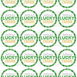 St. Patrick's Day Printables- You're My Lucky Charm Printable Tag- St ...