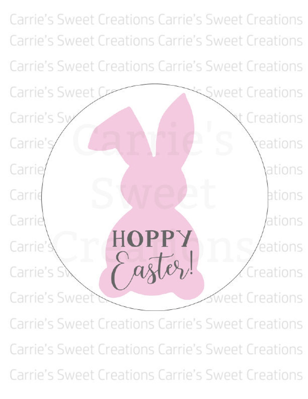 Hoppy Easter Printable Tags- Easter Gift Tags- Digital Download - Etsy