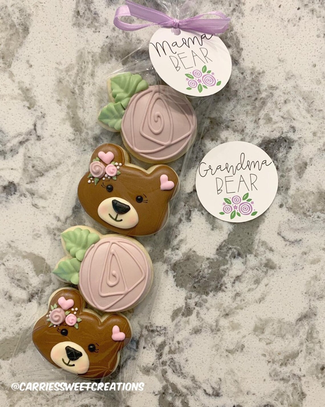 Mother's Day Printable Gift Tags- Mama Bear Tag- Floral Tag- Instant ...
