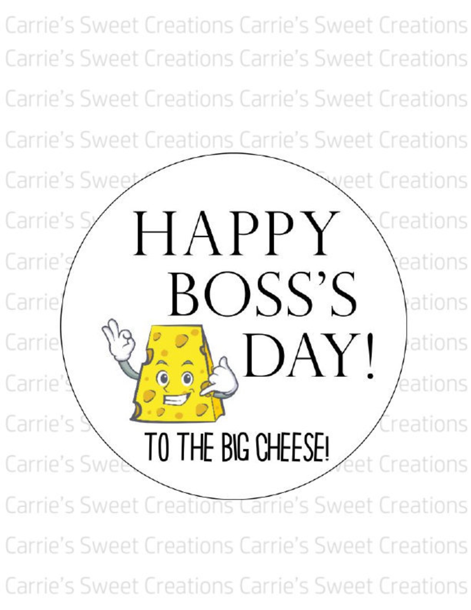 Happy Boss's Day Printable Tags Cookie Tags Boss's - Etsy