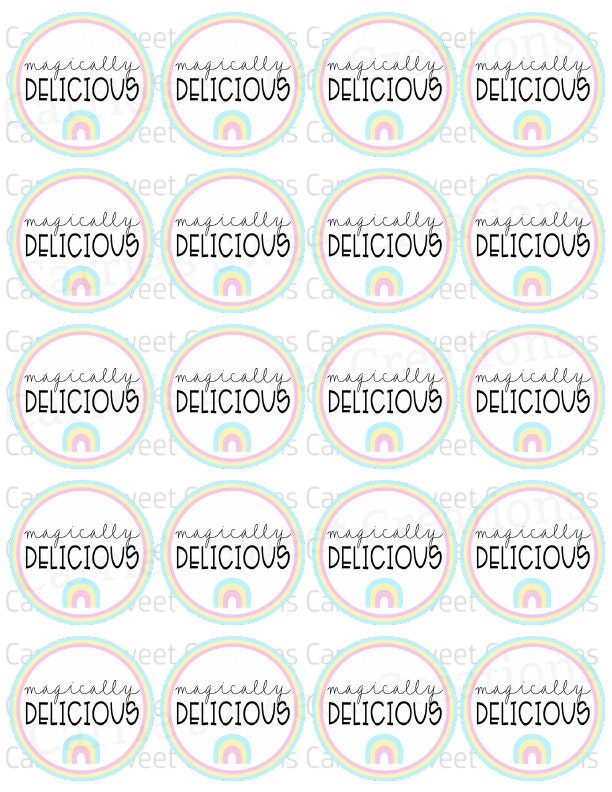 Magically Delicious Gift Tags Printable Tags St. Patricks - Etsy