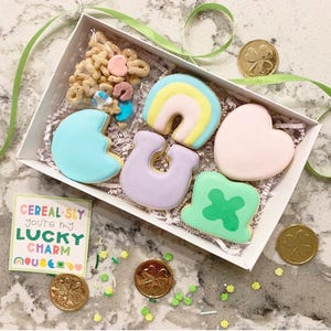 St. Patrick's Day 2.5" Printable Gift Tag- Cerealsly You're My Lucky ...