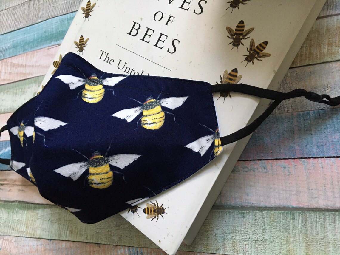 Best Seller Bee Face Mask for Adultsbee Washable and Reusable - Etsy